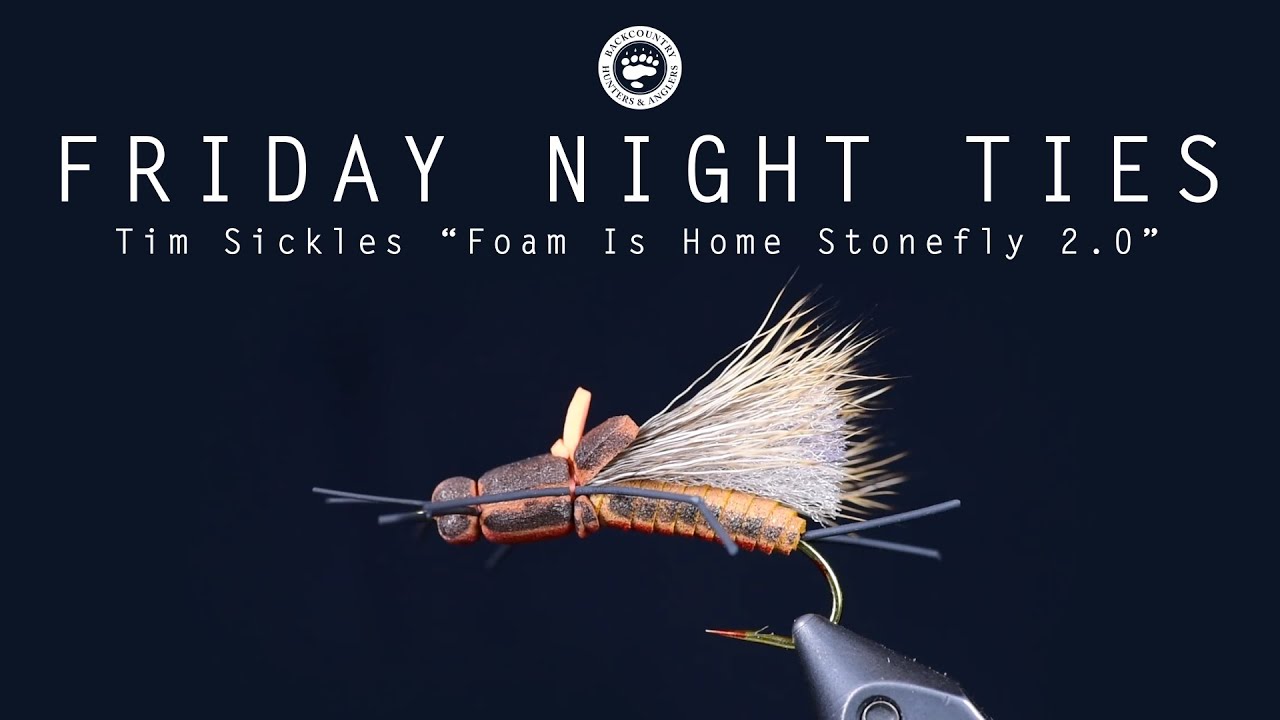 How to Tie: The Foam is Home Stonefly 2.0 - Flylords Mag