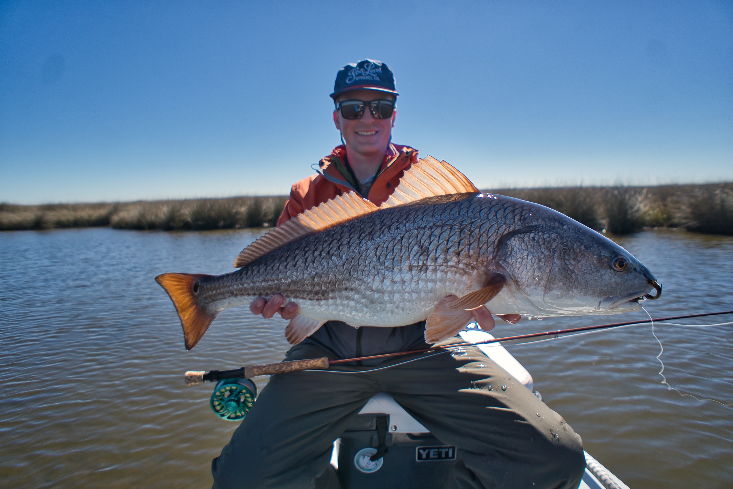 Reel of the Week: 40″ Redfish Caught on a 7 Weight - Flylords Mag