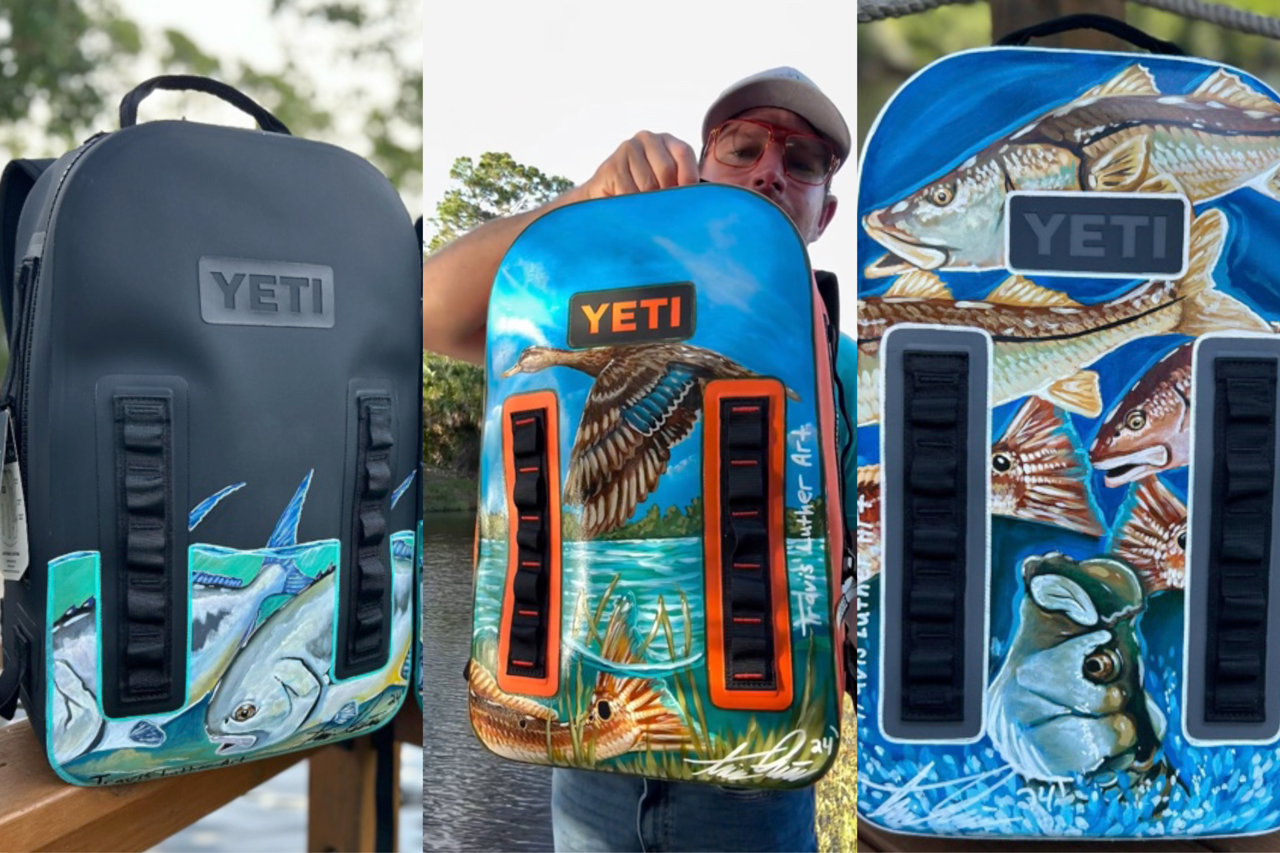 YETI Hand-Painted Submersible Gear With Travis Luther - Flylords Mag